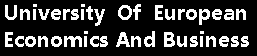 Europe Economics Business University